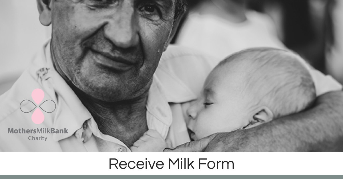 Register Your Interest to Receive Milk - Mothers Milk Bank Charity